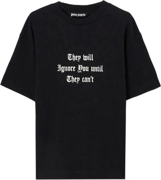 Palm Angels Homme, Tops, Noir, Taille: XL T-shirt