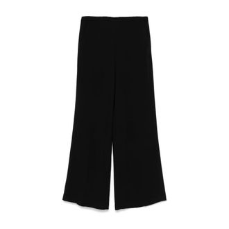 Forte_Forte Femme, Pantalons, Noir, Taille: 42 FR Pantalon Stretch Candy Taille Haute