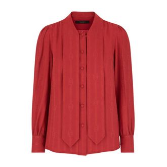 Gucci Damen, Blusen & Hemden, Rot, SGr&ouml;&szlig;e
