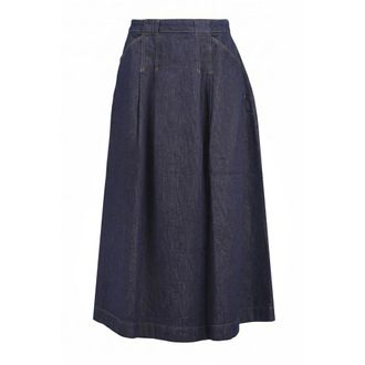 Roy Rogers Femme, Jupes, Bleu, Taille: W25 Gonna midi Cindy