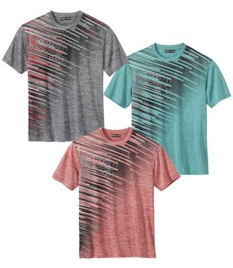 Atlasformen 3er-Pack T-Shirts Sport und Freizeit - XXL
