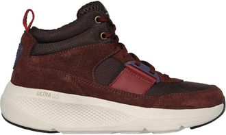Skechers OTG Elevate Sneaker f&uuml;r Damen, Wildleder, Zum Anschl&uuml;pfen (Braun/Braungrau)