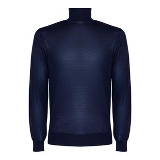 KANGRA Rollkragenpullover - - Knitwear - Herren - Blau - 2XL
