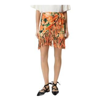 Pinko Nuoro Rock - - Skirts - Damen - Orange - L