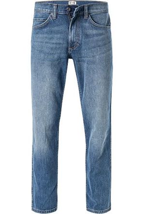 Mustang Jeans Herren Jeans blau Baumwoll-Stretch
