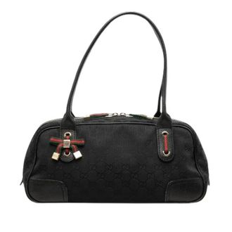 Gucci Sac bandouli&egrave;re Princy Pre-owned - Femme - Pre-owned - Noir - Taille: ONE Size