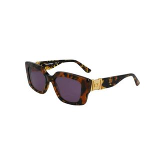 Karl Lagerfeld Femme, Accessoires, Brun, Taille: ONE Size Lunettes de soleil en ac&eacute;tate au design classique