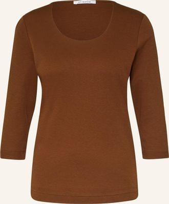 Efixelle Efixelle Shirt Mit 3/4-Arm braun