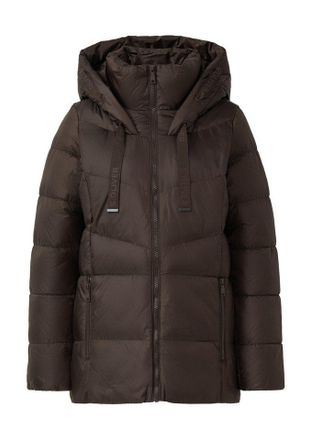 s.Oliver Winterjacke Outdoor-Jacke Steppjacke mit Stehkragen und Kapuze