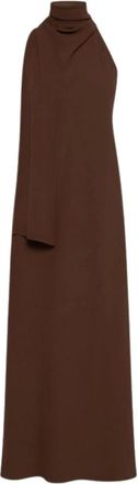 Marella Femme, Robes, Brun, Taille: 40 FR Wide Pantalons