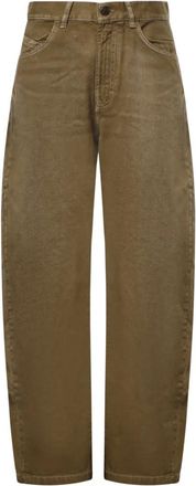 The Attico Femme, Jeans, Vert, Taille: W26 Pantalon Long