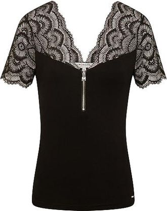 Morgan Femme 231-dede T-shirt, Noir, XS EU