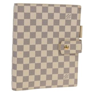 Louis Vuitton Bureau &agrave; domicile en toile Pre-owned - Femme - Pre-owned - Blanc - Taille: ONE Size