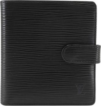 Louis Vuitton unisex, Pre-owned, Noir, Taille: ONE Size Portefeuille Pre-owned (bi-fold)