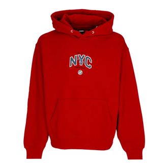 Tommy Hilfiger Game Day Logo Hoodie Rot - - Sweatshirts & Hoodies - Herren - Rot - XL