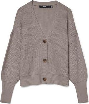 Vero Moda Vero Moda Vmlea Noos Cardigan &agrave; col en V et Poignets, Jupe Moon., S