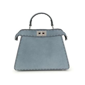 Fendi Bos Taurus Schultertasche - - Bags - Damen - Blau - ONE SIZE