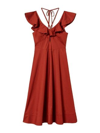 Twinset Knielanges Kleid - Braun