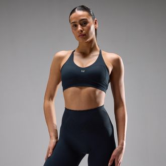 MyProtein Brassi&egrave;re de sport Tempo Ultra Seamless MP femme - Deep midnight - XS