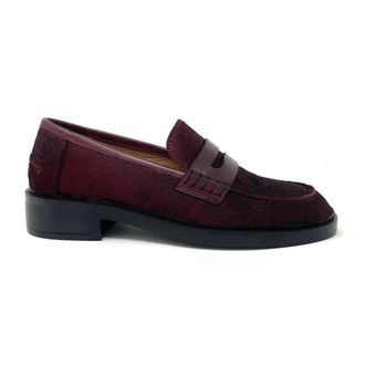 Emanuelle Vee Femme, Chaussures, Rouge, Taille: 39 EU Uma Loafer