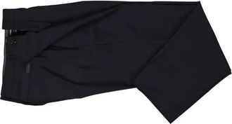 Joop Herren Hosen blau Woll-Stretch
