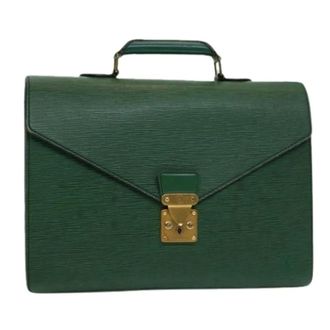 Louis Vuitton Pre-owned Leder louis-vuitton-Taschen - - Pre-owned - Damen - Gr&uuml;n - ONE SIZE