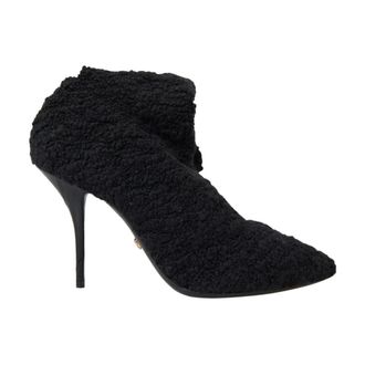 Dolce & Gabbana Heeled Boots - - Shoes - Damen - Schwarzk - 38 1/2 EU