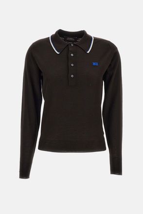 Wales Bonner Langarm-poloshirt John Smedley F&uuml;r Wales Bonner