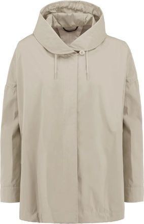 Bomboogie Femme, Vestes, Gris, Taille: 40 FR Parka en tissu r&eacute;sistant &agrave; leau
