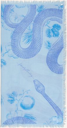 Friendly Hunting Friendly Hunting Cashmere-Tuch blau