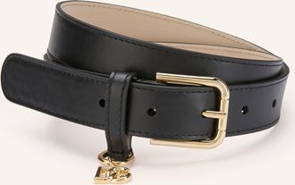 Dolce & Gabbana Lederg&uuml;rtel schwarz
