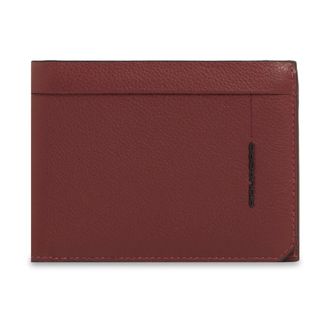 Piquadro Homme, Accessoires, Rouge, Taille: ONE Size Portefeuille avec fen&ecirc;tre didentification rabattable