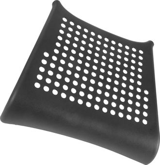 Pretyzoom Stuhlsitz Ersatzplatte aus Kunststoff Lochsitzfl&auml;che in Schwarz Kompatibel mit Garten und B&uuml;rost&uuml;hlen Langlebig und Einfach zu Montieren Sitzkissen Zu