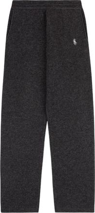 Sporty & Rich Femme, Pantalons, Gris, Taille: 42 FR SRC Cashmere Pantalons