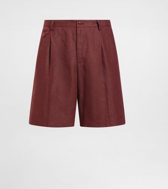 Dolce & Gabbana Bermuda-shorts Aus Leinen - Mann Hosen Und Shorts Mehrfarbig Leinen 44