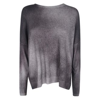 Avant Toi Pulls &agrave; col rond - Femme - Pulls - Gris - Taille: 40 FR