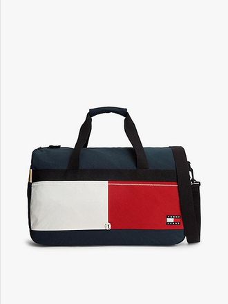 Tommy Hilfiger Duffle bag Archive colour-block embl&eacute;matique