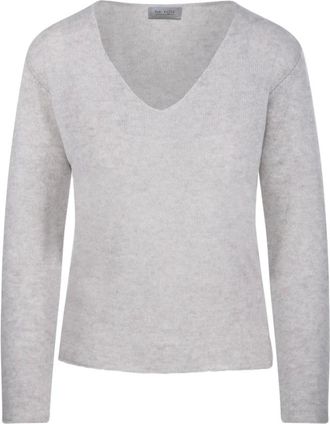 Be You Femme, Pulls, Gris, Taille: 38 FR Pull à col en V