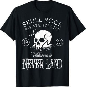 Disney Peter Pan Skull Rock Welcome To Never Land T-Shirt