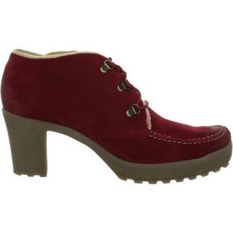 Camel Active Femme, Chaussures, Rouge, Taille: 37 1/2 EU Bottine élégante en daim Pisa