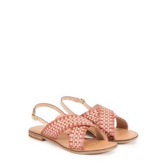 Geox Sandales plates Maddalusia en cuir