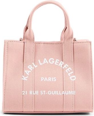 Karl Lagerfeld Sac &agrave; main K/RSG SQUARE MINI E/W TOTE en coton
