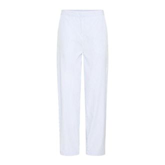 Ichi Straight Leg Hose - - Trousers - Damen - Blau - XL