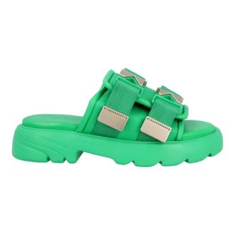 Bottega Veneta Leder sandals - - Shoes - Damen - Gr&uuml;n - 36 EU