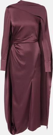 Erdem Midikleid aus Satin