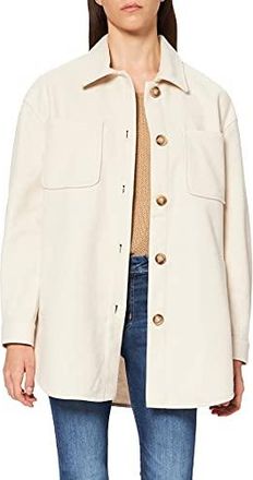 Vila Vila VIKIMMI Shirt L/S Jacket-Noos, Super Light Natural Melan, XL Femme