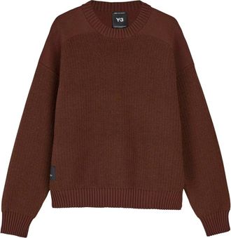 adidas Homme, Pulls, Brun, Taille: L UT Knit Crew Sweater