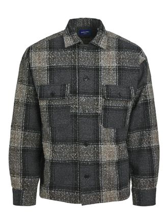 Jack & Jones JORROXBURY Boucle Overshirt LS
