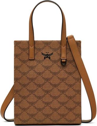 MCM Aren Tragetasche in Monogramm-Mix - - Bags - unisex - Braun - ONE SIZE