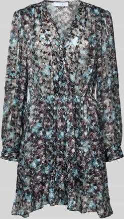 Iro Knielanges Kleid mit V-Ausschnitt